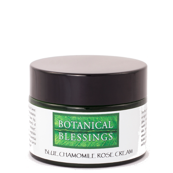 Blue Chamomile Rose Face Cream - Botanical Blessings